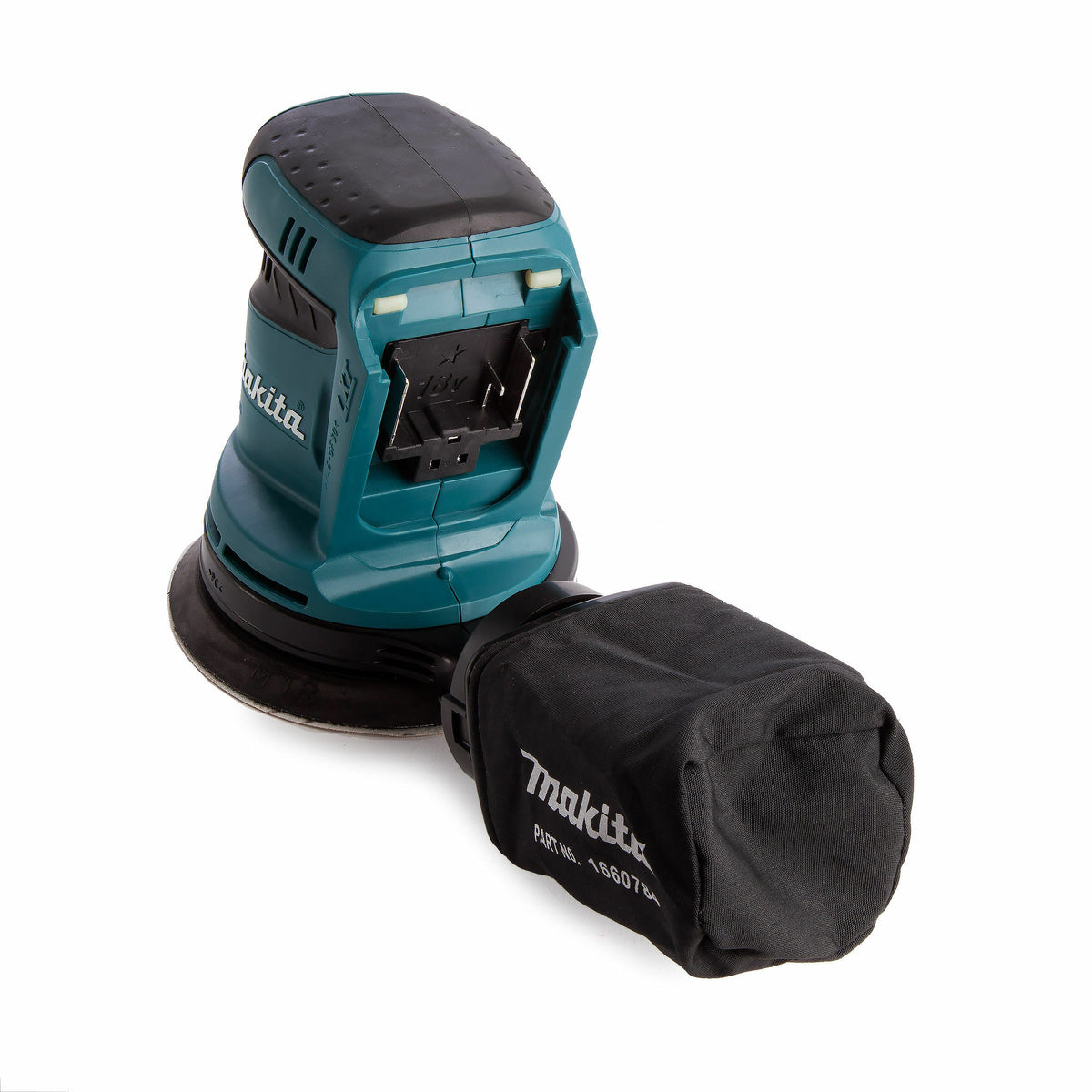 Makita DBO180Z Cordless Random Orbit Sander 18V LXT® Li-Ion 125mm (5 ...