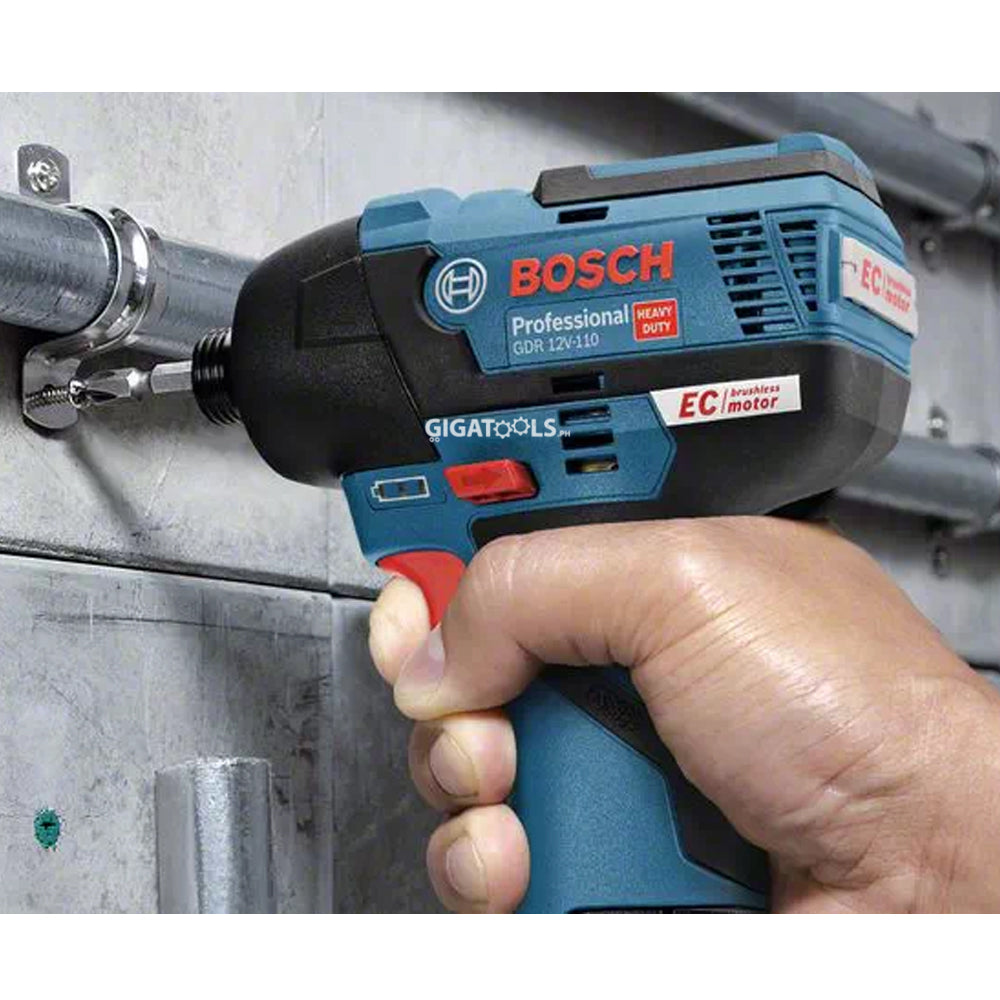 Bosch GDR 12V-110 Professional Cordless Brushless Impact Driver 12V ...