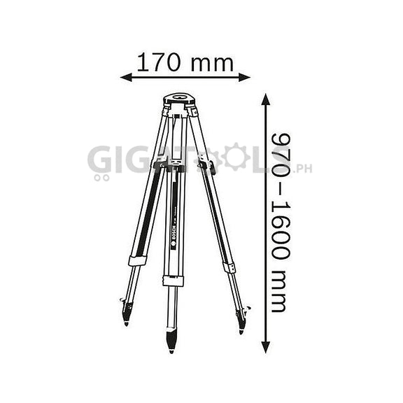 Bosch Professional BT 160 ( 5/8" ) Building Tripod – GIGATOOLS ...