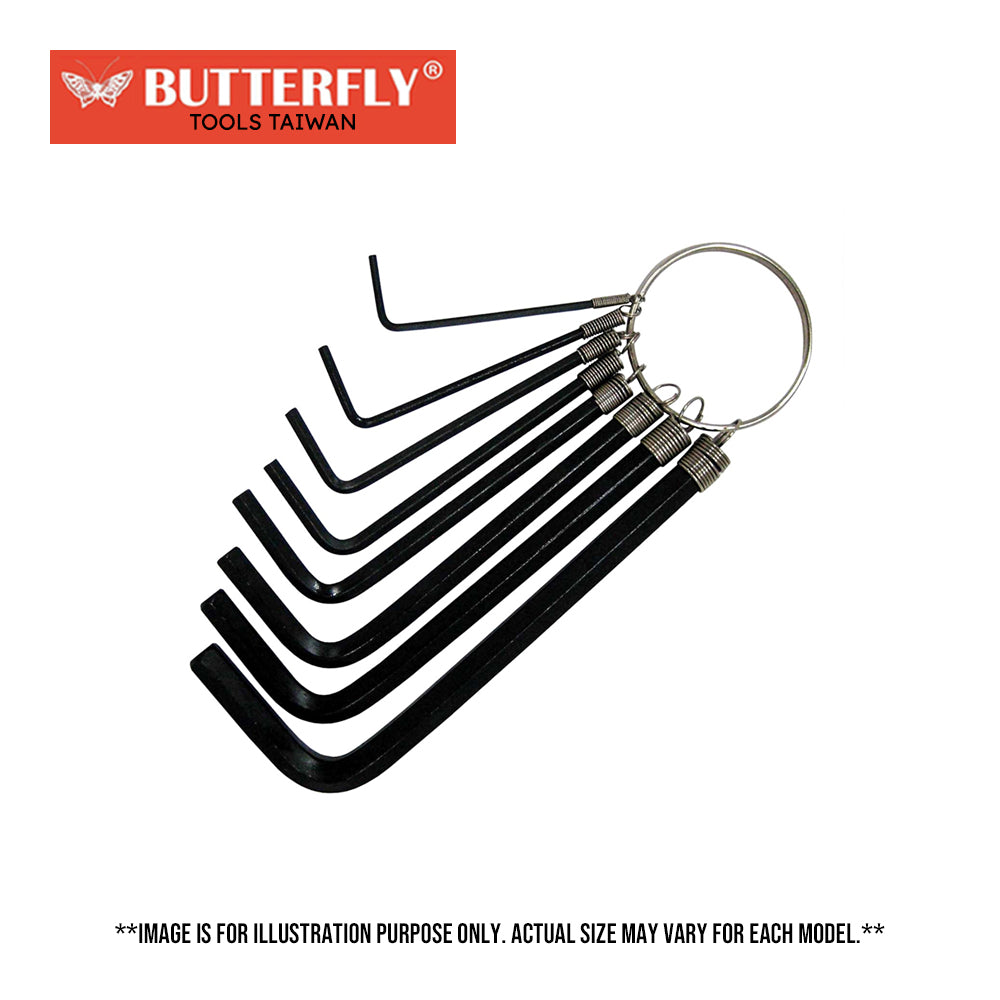 Butterfly Allen Wrench Set ( #804 ) – GIGATOOLS Industrial Center