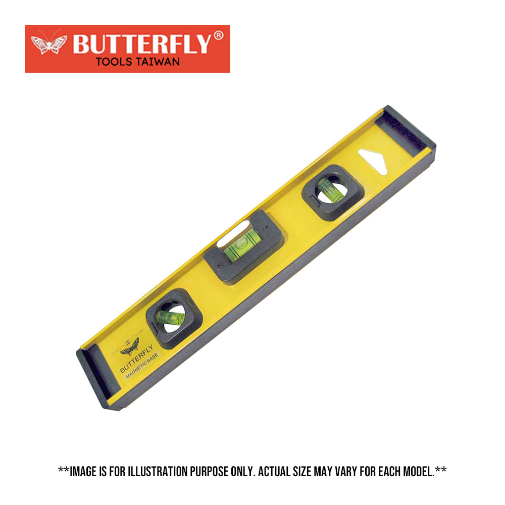 Butterfly Aluminum Level Bar with Magnetic Base ( #480 ) – GIGATOOLS ...