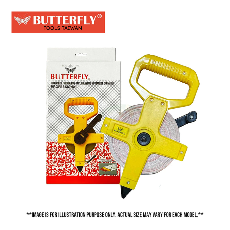 Tape Measure – Tagged "Butterfly" – GIGATOOLS Industrial Center