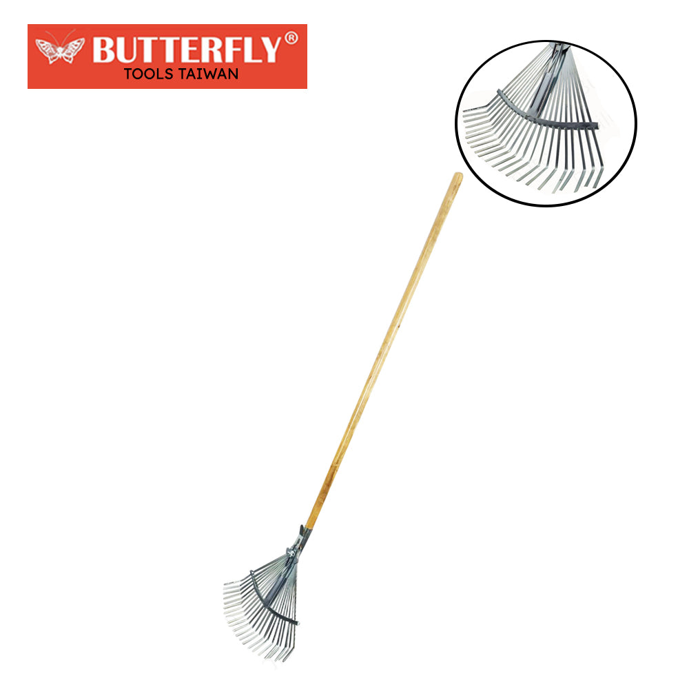 Butterfly Spring Brace Rake ( R105 ) (TAIWAN) – GIGATOOLS Industrial Center