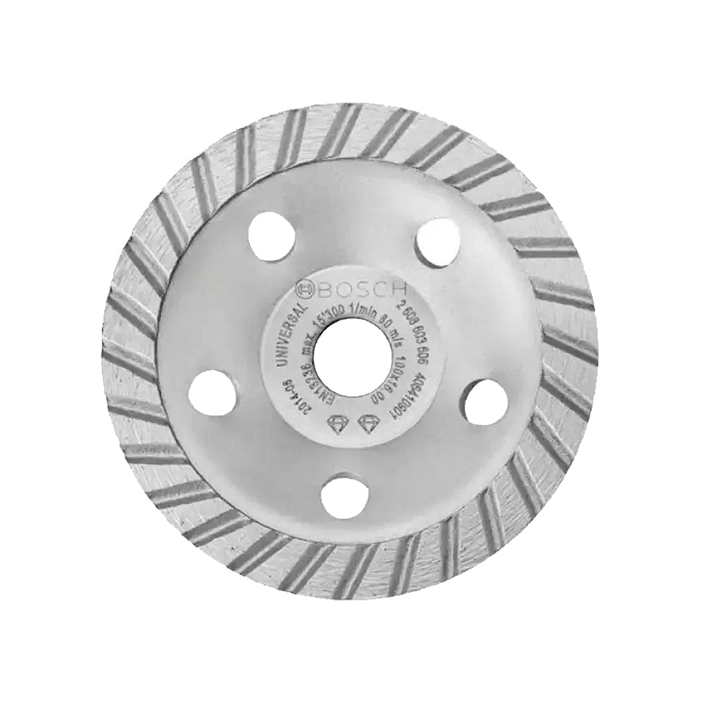 Bosch 4-inch Universal Diamond Cup Wheel ( 2608603606 ) – GIGATOOLS ...