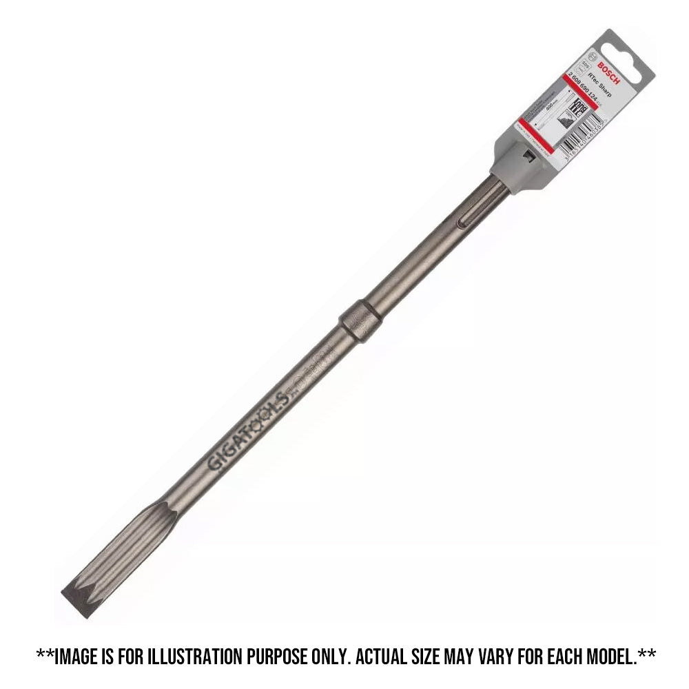 Bosch SDS-Max RTEC Flat Chisel ( 400mm ) ( 2608690124 ) – GIGATOOLS ...