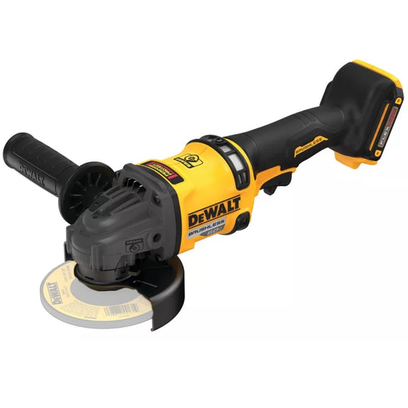 DeWalt DCG418N -B1 Brushless Cordless 5" Angle Grinder 60V MAX FLEXVOL ...