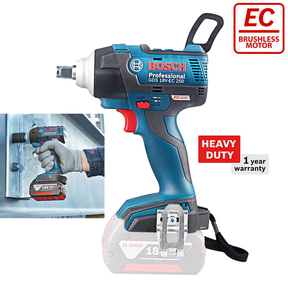 *CLEARANCE* Bosch GDS 18V-EC 250 Professional Brushless Cordless Impac ...