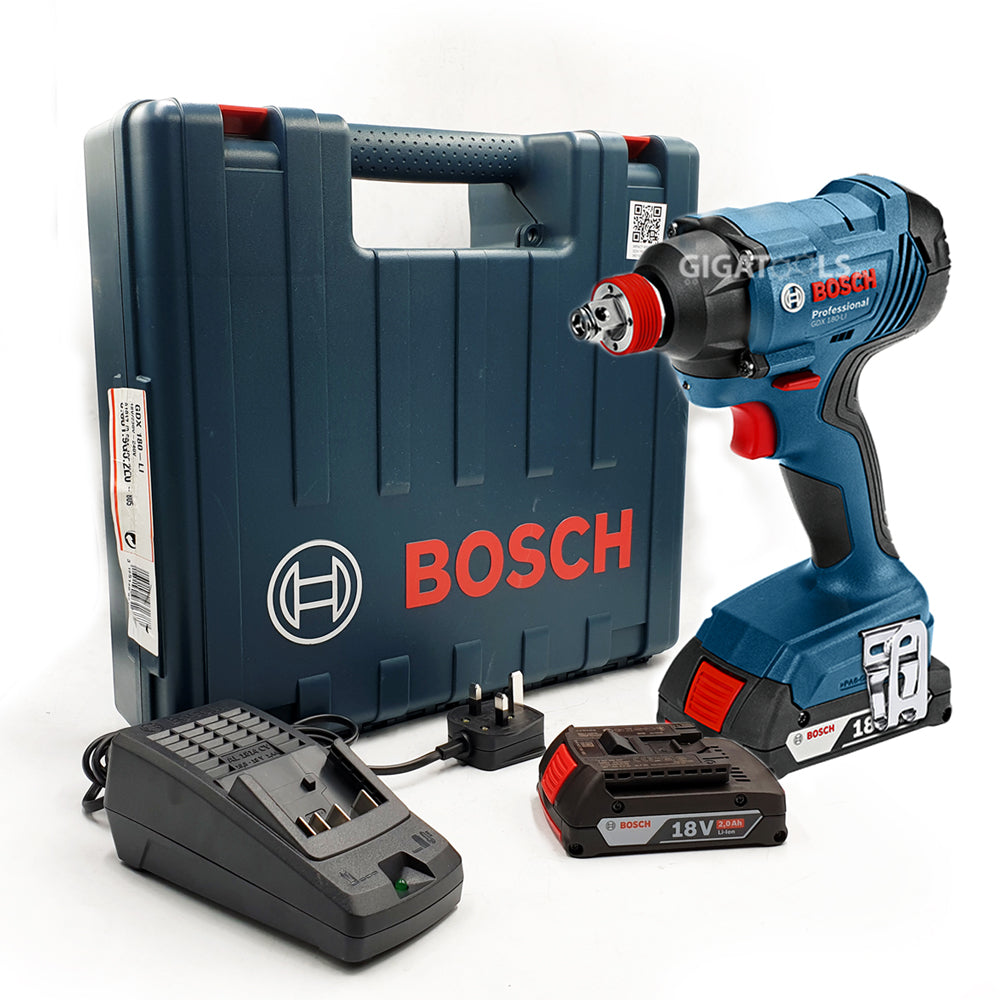 Bosch GDX 180-LI Professional Cordless Impact Driver/Wrench 18V ...