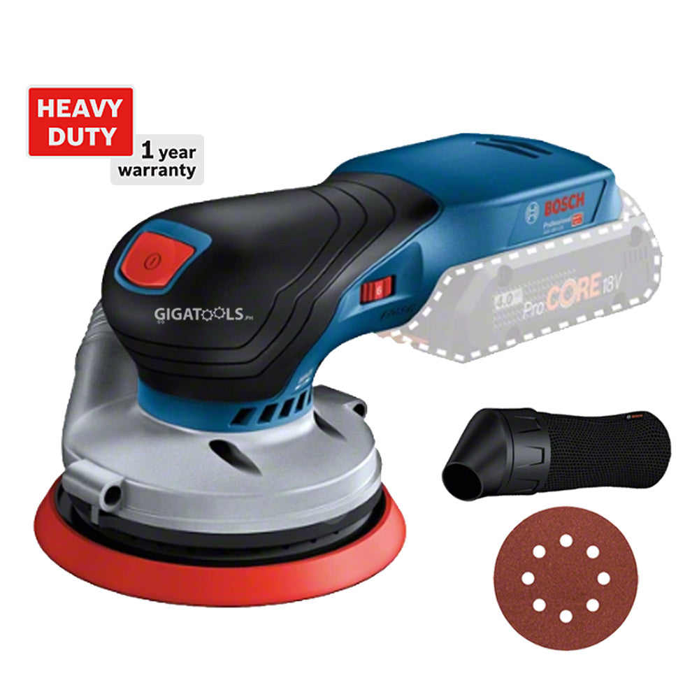 Bosch GEX 18V-125 Professional Heavy Duty Cordless Random Orbit Sander ...