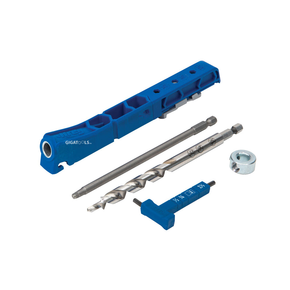 Kreg 310 Pocket Hole Starter Combo Jig Kit Set – GIGATOOLS Industrial ...