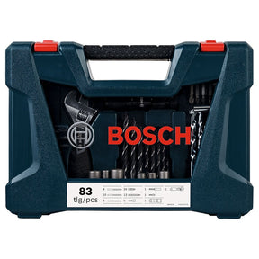 Bosch V-line 83pcs Premium Combination Drill bits, screw bits and Acce ...