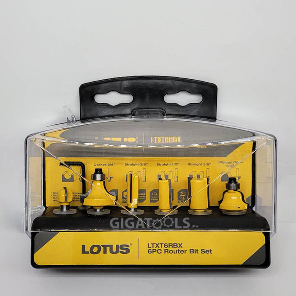 Router Bit – Tagged "Lotus" – GIGATOOLS Industrial Center