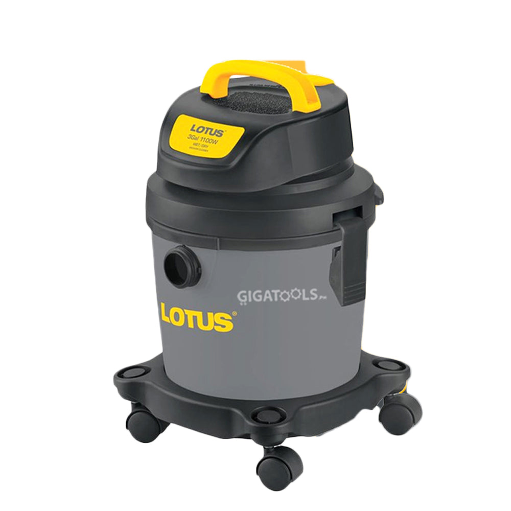 Lotus LT1828P-3GL Wet and Dry Vacuum Cleaner ( 3 Gallons ) ( 1100W ...