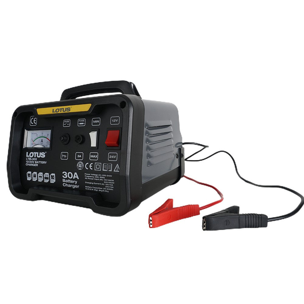 Lotus LTBL30X 12V/24V Battery Charger ( 30 Ampere ) – GIGATOOLS ...