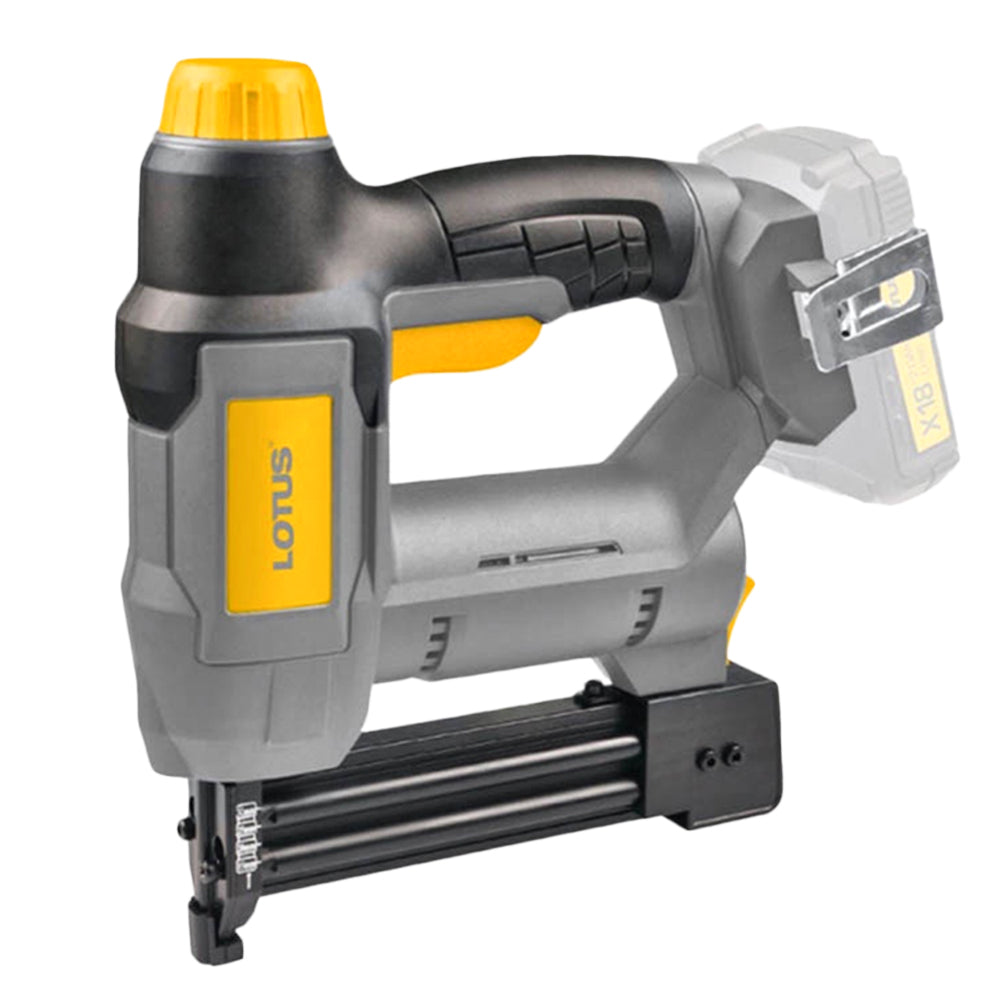 Lotus LTBN18VLI Cordless X-Line Nailer / Stapler 18V ( Battery and Cha ...