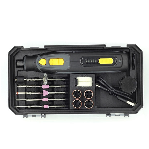 Lotus LTDW41X Cordless Rotary Tool Kit Set (3.6V) with 42pcs Accessori ...