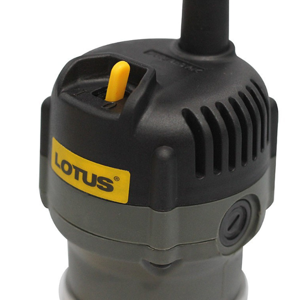 Lotus LTPR550X Trimmer/Palm Router (¼ inch) (550W) with Accessories ...