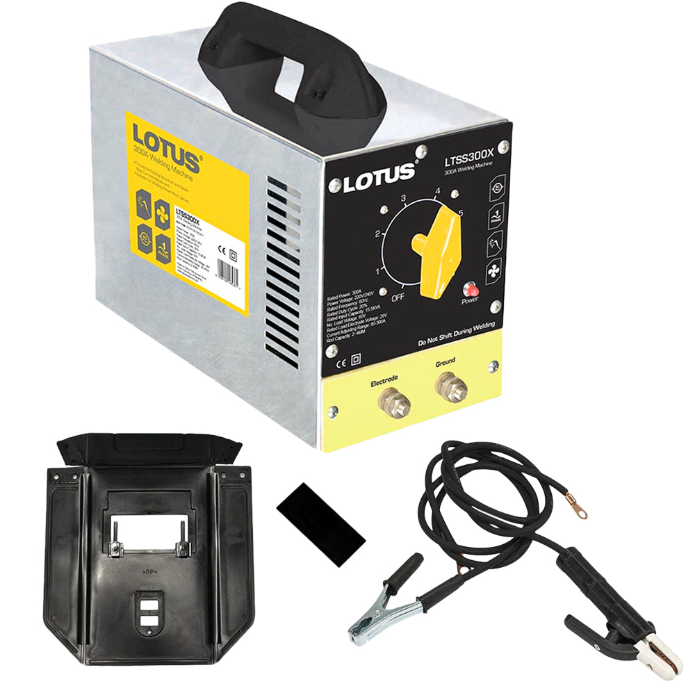 Lotus LTSS300X 300A Stainless Steel Body Welding Machine ( 300Amps ...