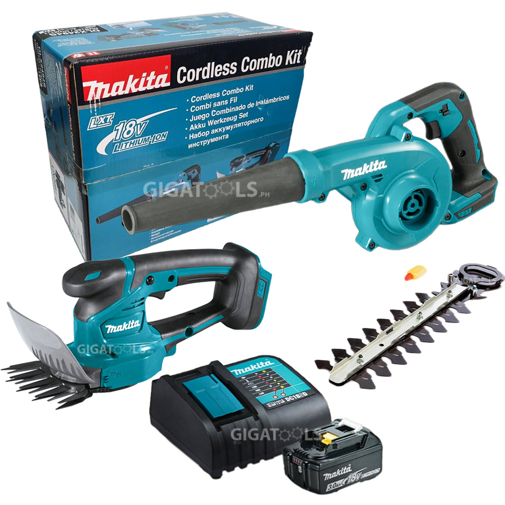 Makita DLX2494S Cordless Blower & Cordless Grass Shear/Trimmer Combo K – GIGATOOLS Industrial Center