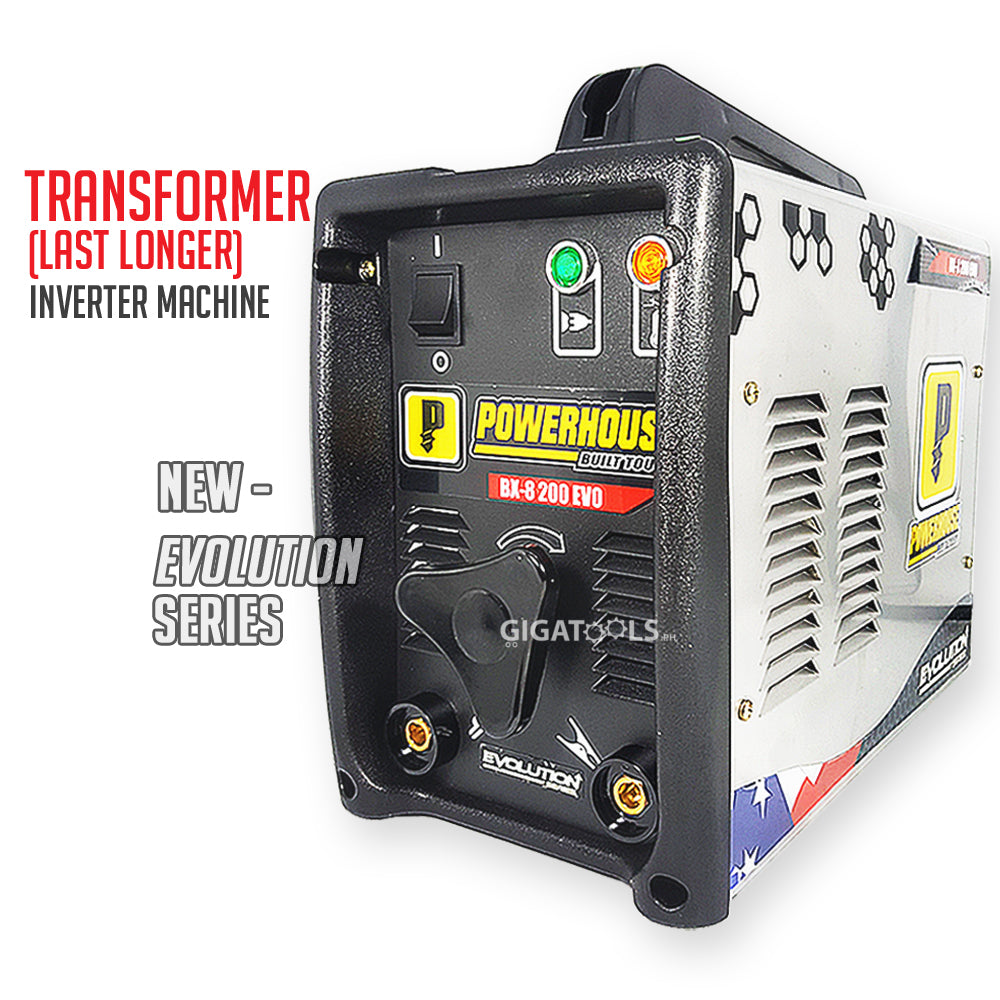 Powerhouse BX-8 200 Evolution Series Portable Stainless Body Welding M ...
