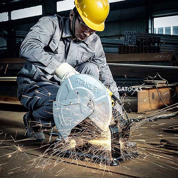 Stanley SSC22 14-inch Cut Off Saw Machine (2200W) with FREE 3pcs Abras ...