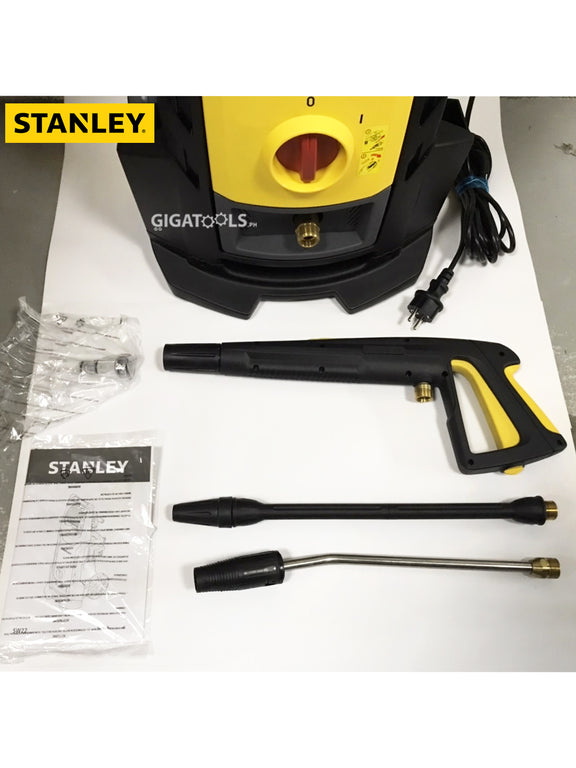 Stanley SW22 145 Bar High Pressure Washer & Car Wash Set, Induction Mo ...
