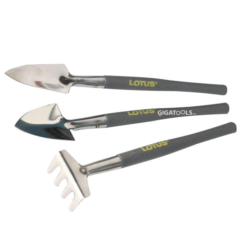 Lotus LTGT300GTX Mini Gardening Tool Set – GIGATOOLS Industrial Center