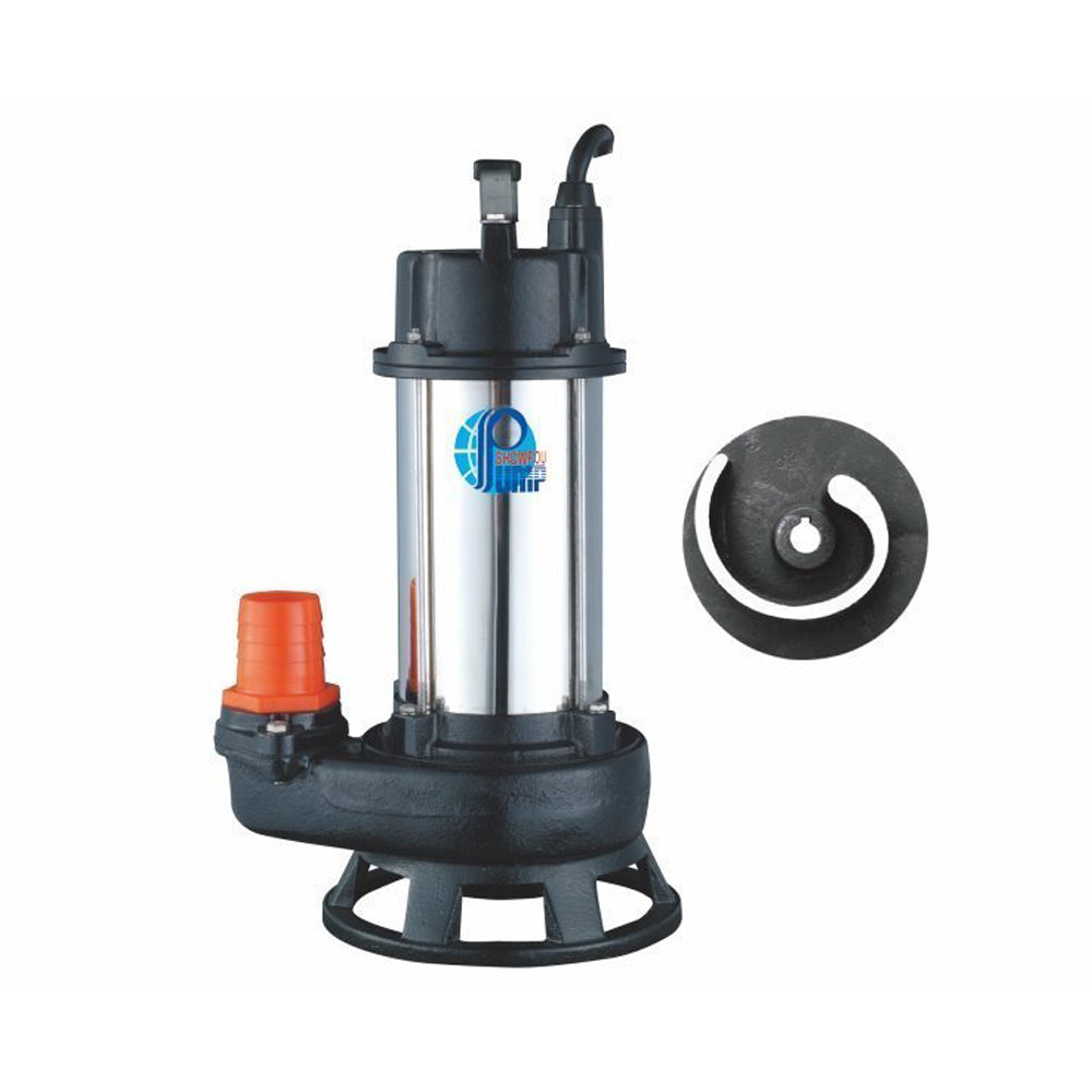 Showfou SS Type Submersible Non-Clog Sewage Pump – GIGATOOLS Industrial Center